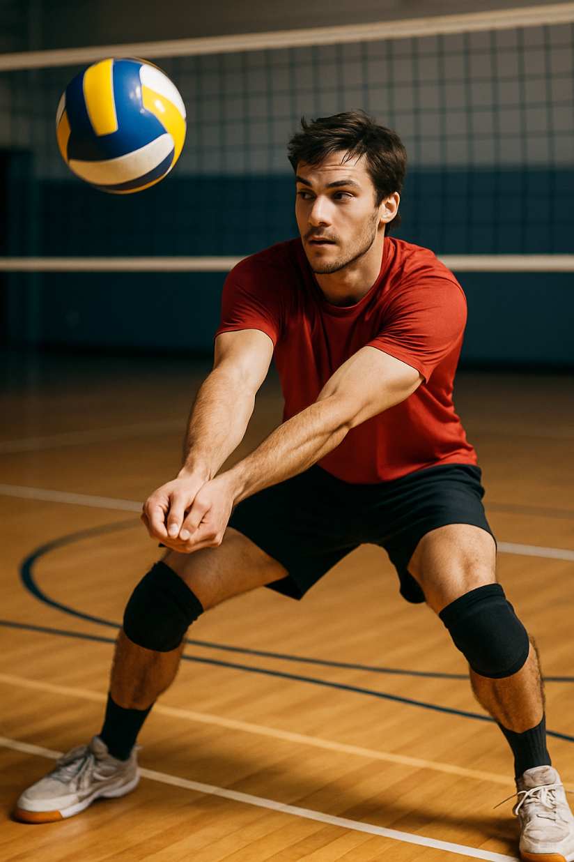 How to Bump a Volleyball